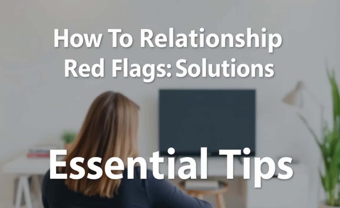 How To Relationship Red Flags Solutions: Essential Tips - Amicabletips